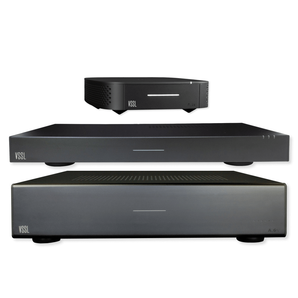 VSSL 865432000253 VSSL A.3x Native Audio Streaming Amplifier System, 3 ...