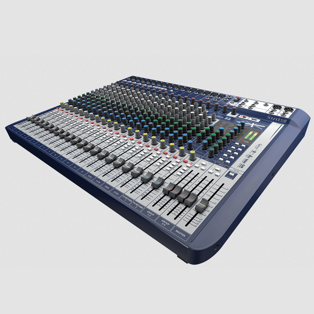 Soundcraft 668705001212 Soundcraft Signature 22 Compact Analogue Mixing ...